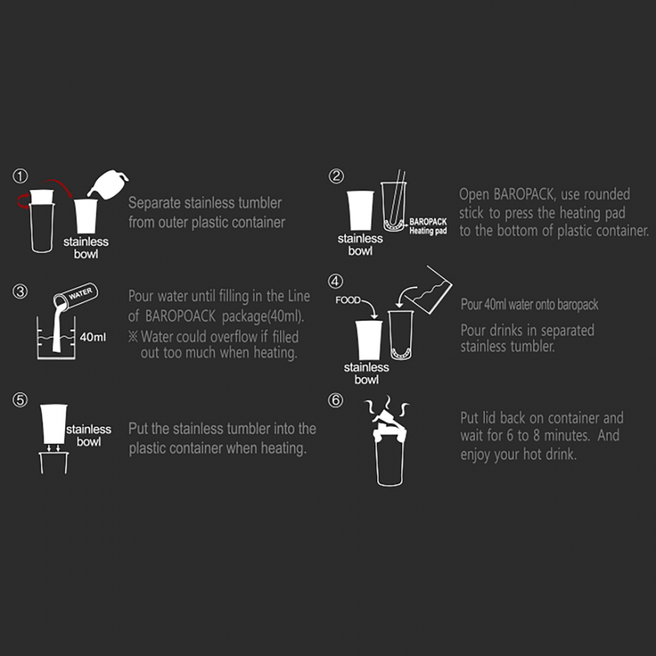 Barocook - BAROCOOK - BC-004 - 400ml (Travel Mug/Café) Portable ...