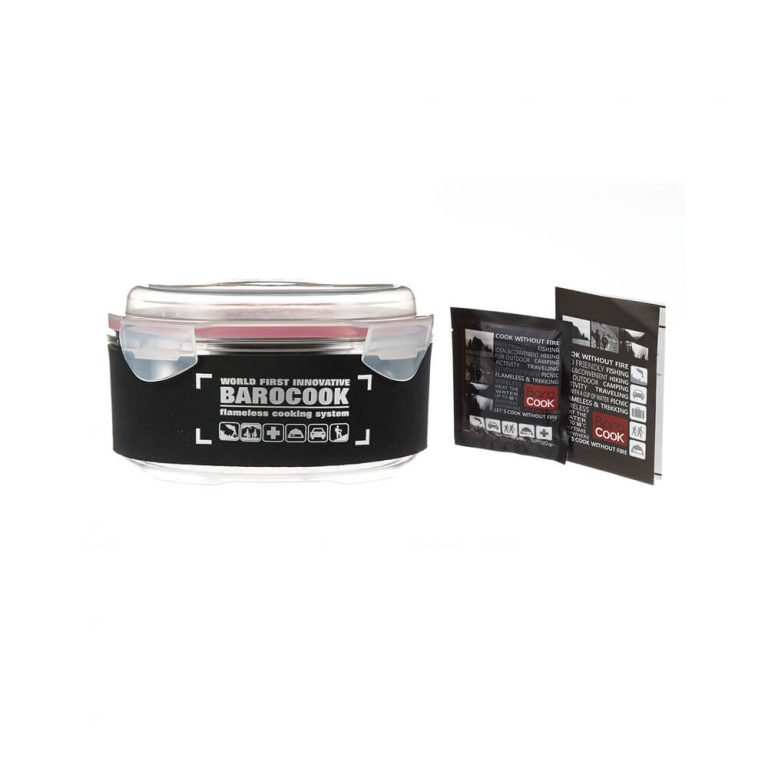 BAROCOOK - BC-010 - 900ml (Round) Flameless Cooking System with Sleeve ...